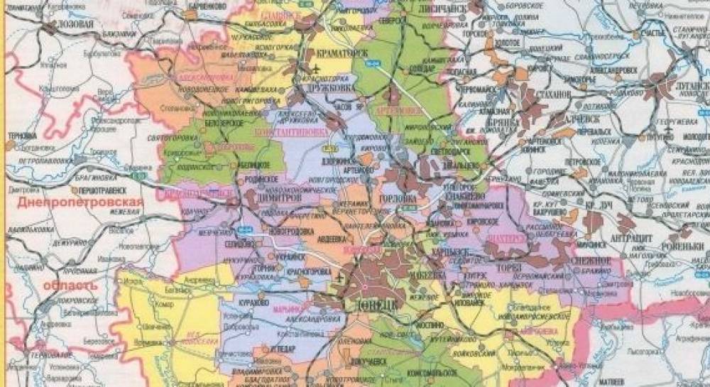 Семь сельсоветов Донетчины просят присоединить их к Днепропетровской ...