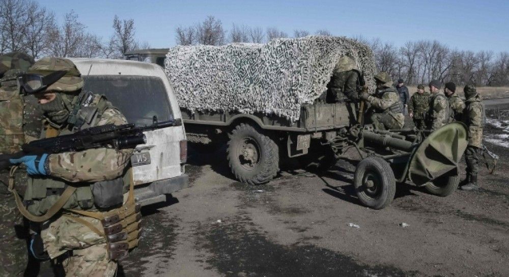 Donetsk police reports on withdrawal of heavy weapons