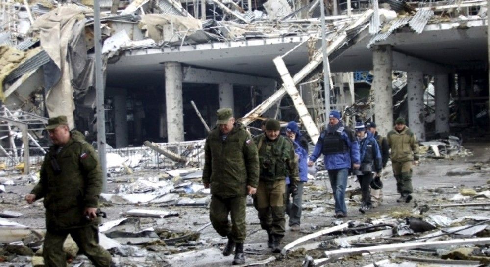 OSCE monitors report about 362 explosions near Donetsk airport on Monday