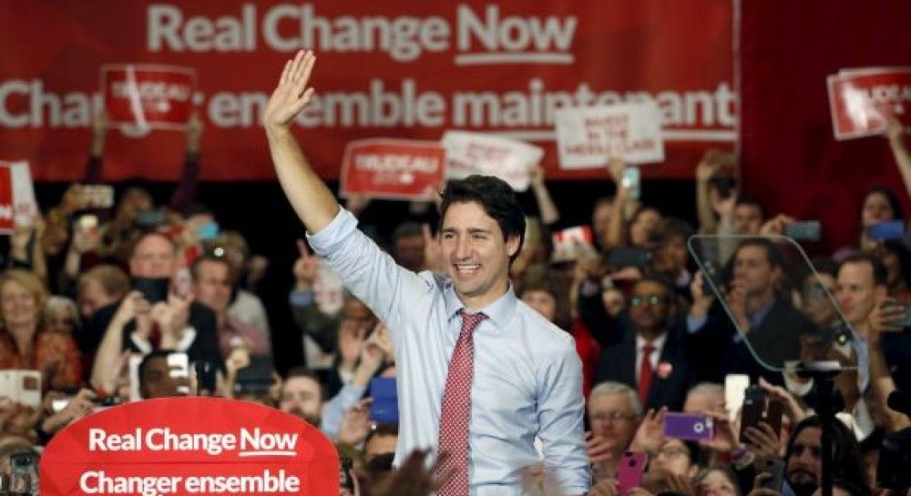 Justin Trudeau: Canada 'back on world stage'