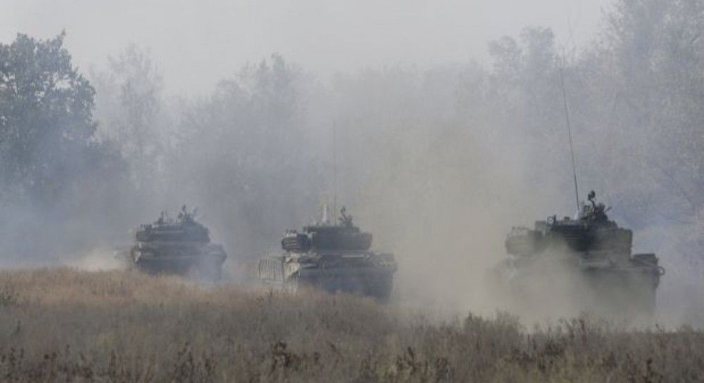 Heavy fighting with Grad, tanks near Ukraine's Mariupol: 8 WIA's, 1 KIA ...