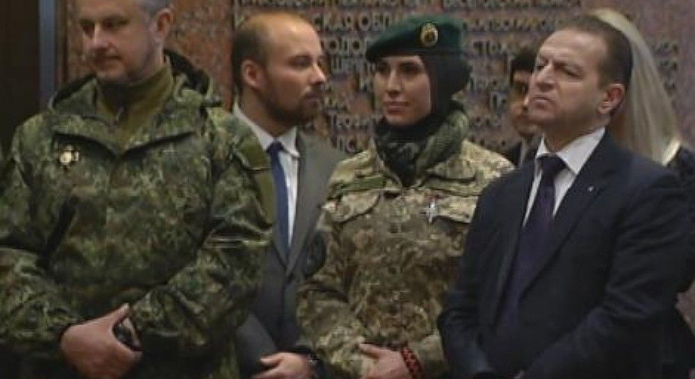 Ukraine opens exhibition dedicated to volunteer Chechen soldiers ... Ukraine opens exhibition dedicated to volunteer Chechen soldiers ...
