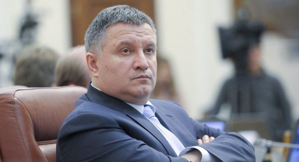 Avakov: French president "overstepping the mark"