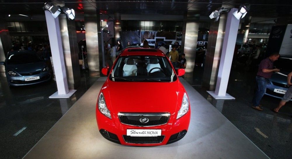 ЗАЗ представил концептуальную модель автомобиля Slavuta Nova Фоторепортаж