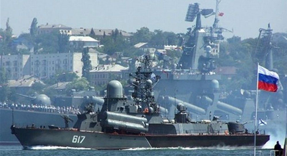 Ships of Russian Black Sea Fleet, Caspian Flotilla put to sea for snap ...