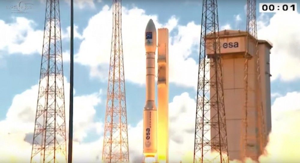 Vega rocket with Ukrainian engine successfully launched into space | UNIAN