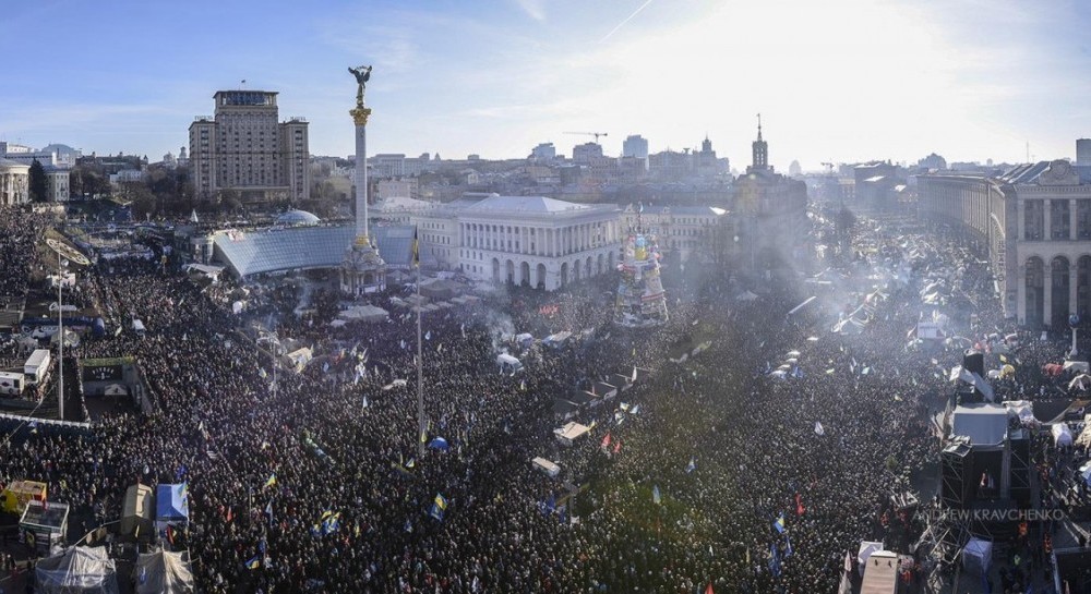 Euromaidan's anniversary: The Revolution of Dignity in flashback (Photo ...