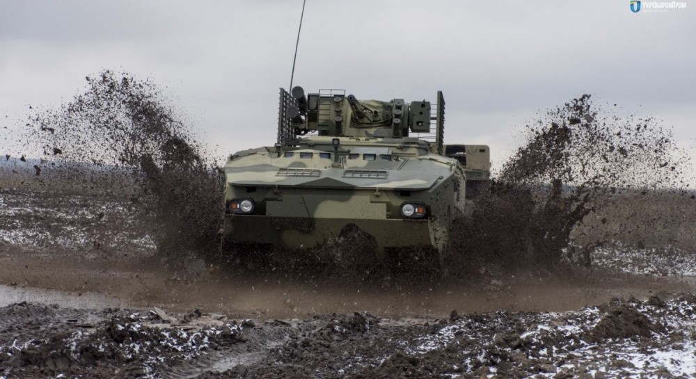 Testing of brand-new BTR-4MV1 armoured personnel carrier Photoreport