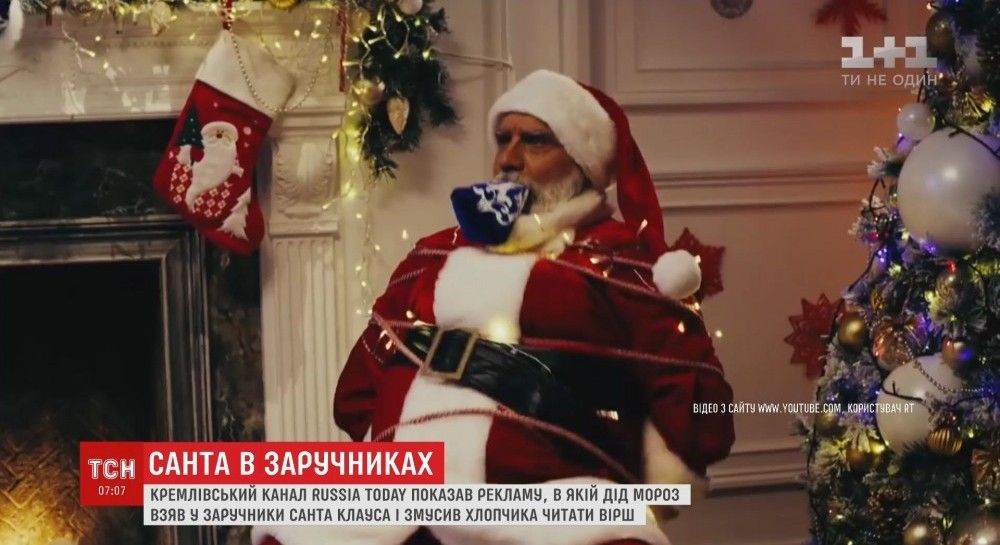 RT's propaganda says Russia "hacked" American Christmas in disturbing ...
