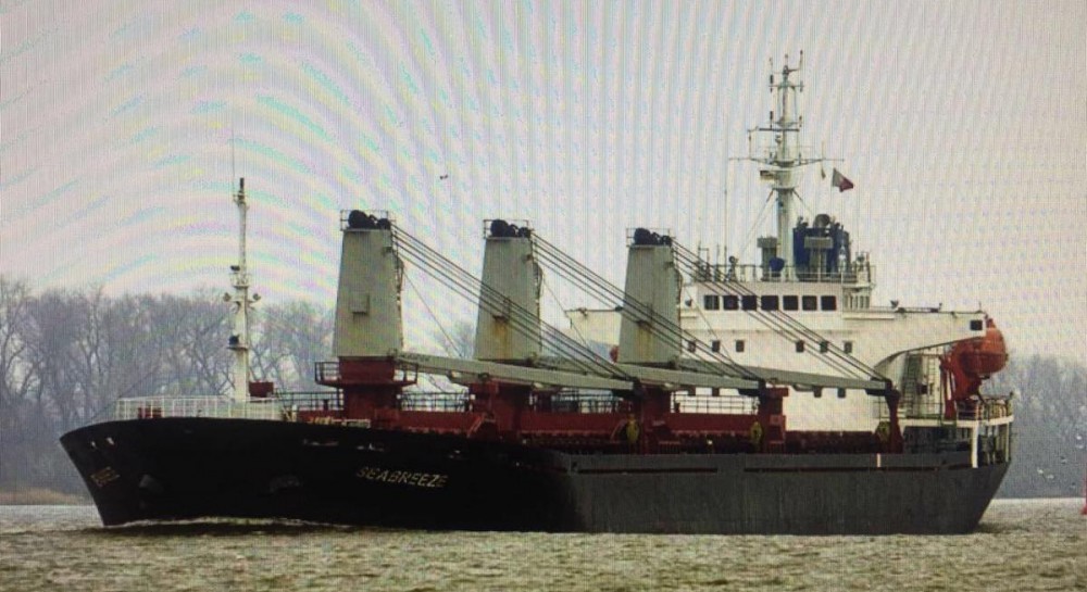 Ukraine arrests Russian ship for sand extraction off Crimea coast for ...