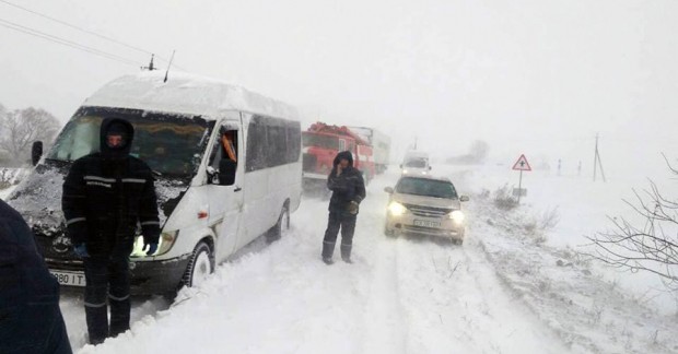Ukraine issues another snowstorm alert, this time for Dec 26-27 (Photo)