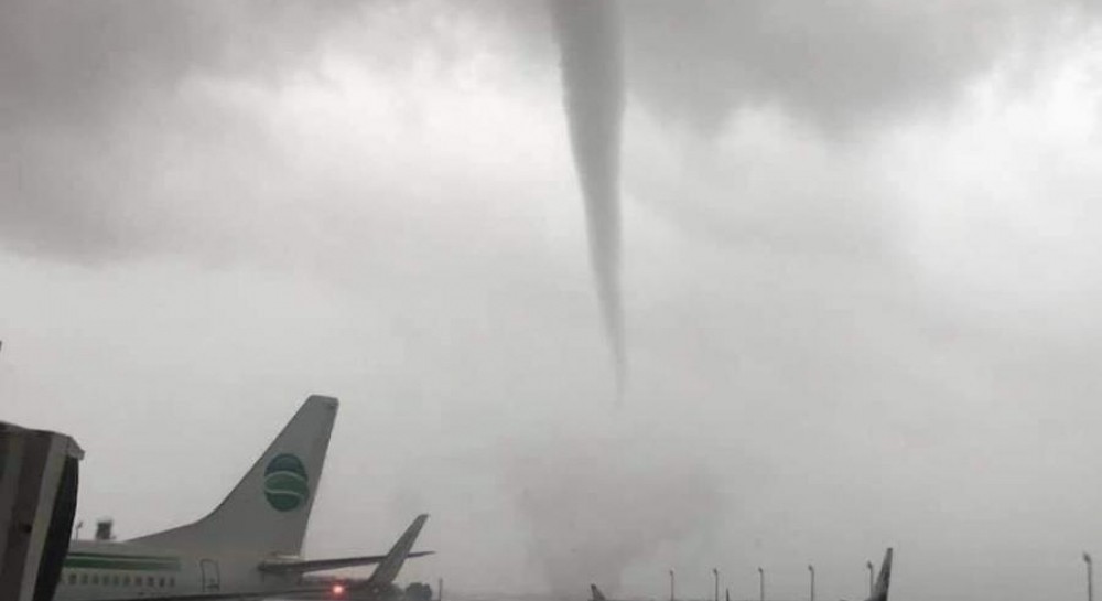 Multiple tornadoes hit Antalya, Turkey, including airport and city ...