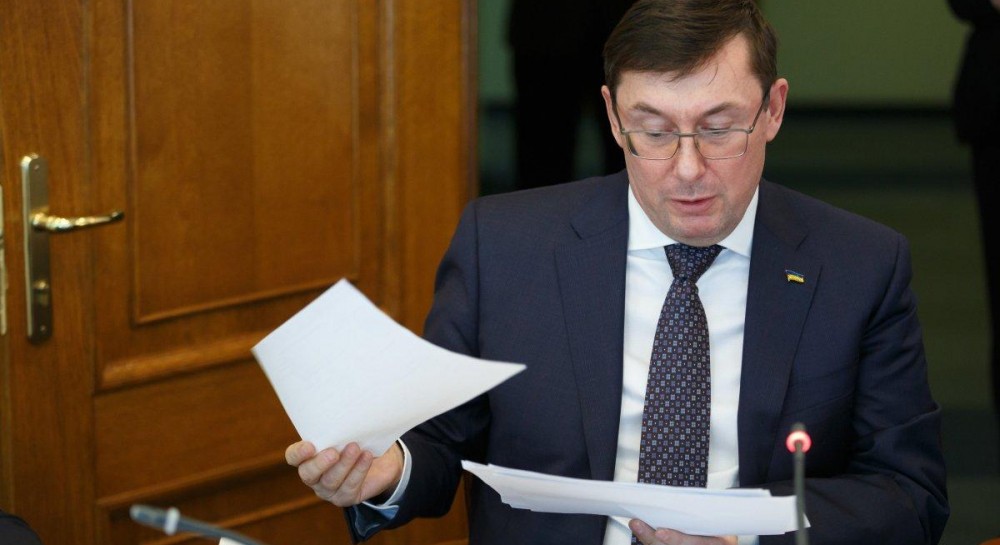 Lutsenko elaborates on charges brought against senior officials in ...