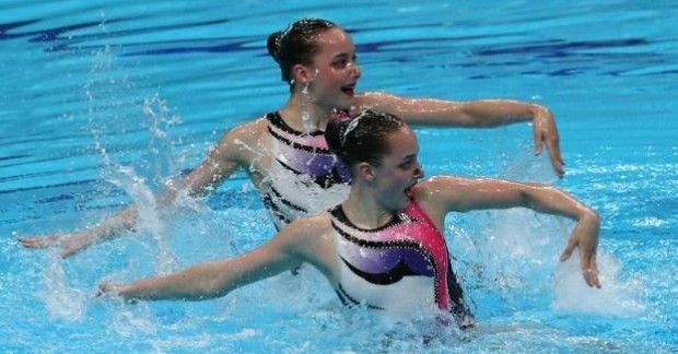 Ukrainian synchronized swimming pairs win gold at FINA duet events in ...