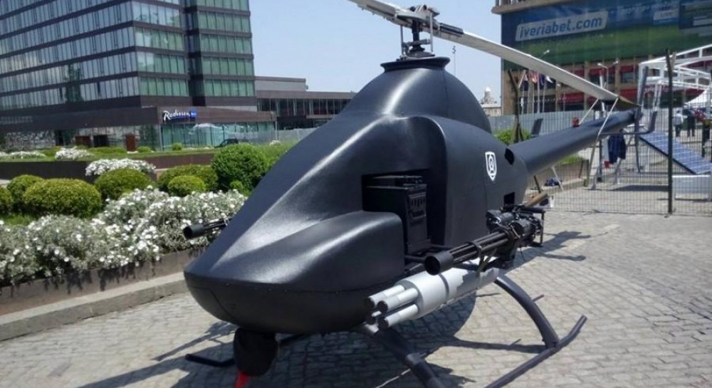 Georgia unveils new UAV armed with Ukrainian anti-tank guided missiles ...