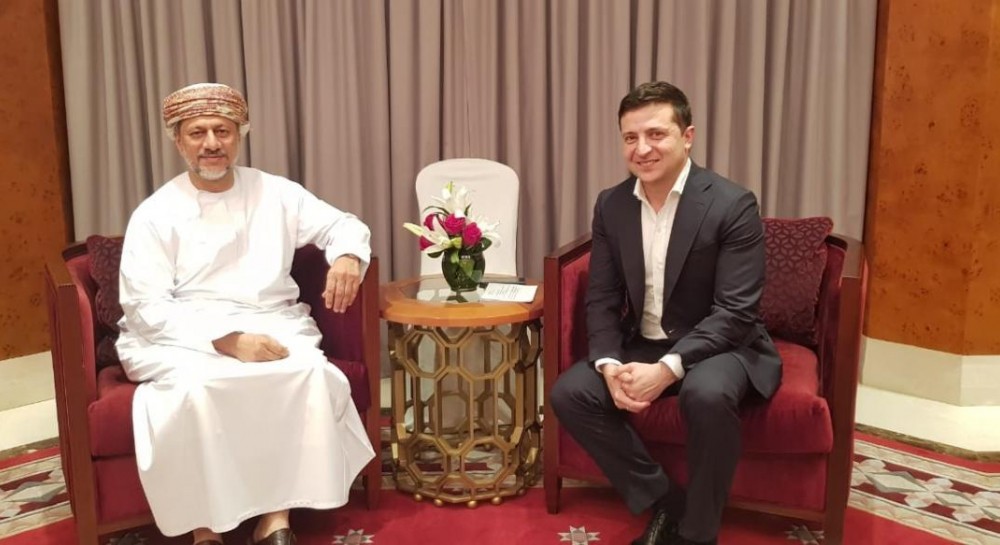 Zelensky meets with Omani top official (Photo) | UNIAN