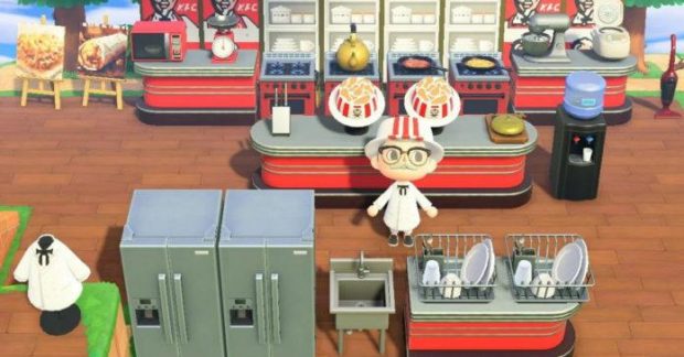 KFC в Animal Crossing - компания создала свой остров в игре