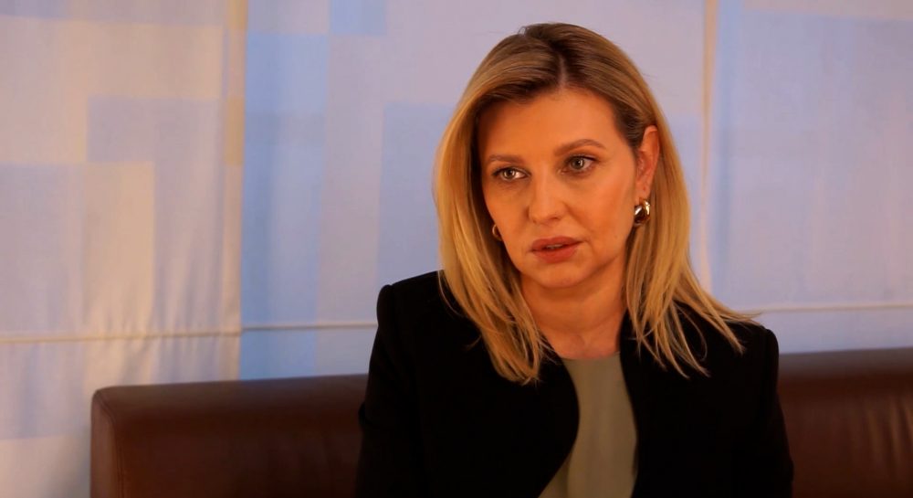 Олена Зеленська ексклюзивне інтервю з першою леді України Всі