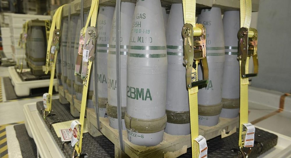 Украина могла заключить "тайную" сделку для получения снарядов M483A1 ...