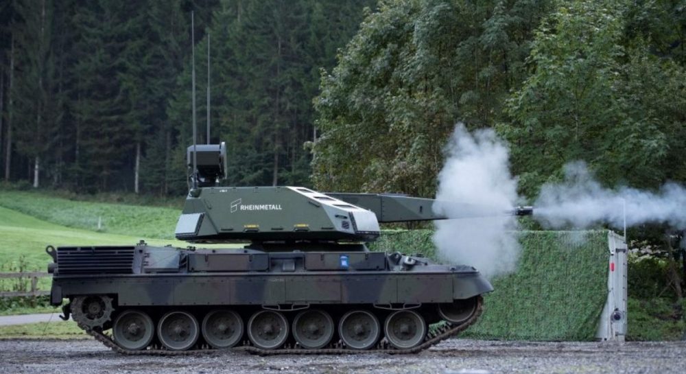 Skyranger 35 на базе Leopard 1 - Rheinmetall продемонстрировал новую ...