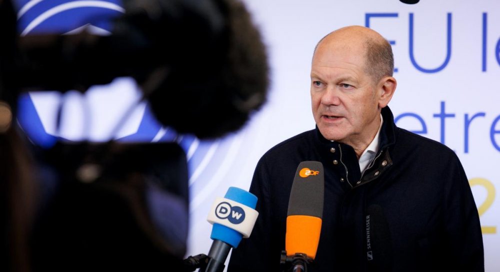 Олаф Шольц - канцлер Германии заявил, что Украине нужно иметь сильную армию